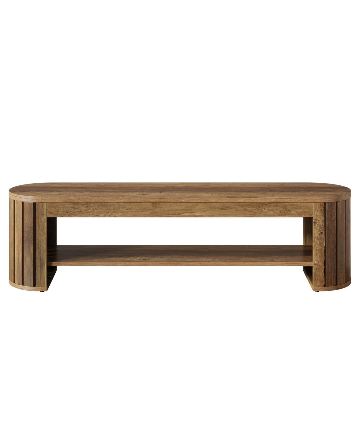 Click here for Slickblue 2-Tier Narrow Entryway Bench with Shoe S... prices