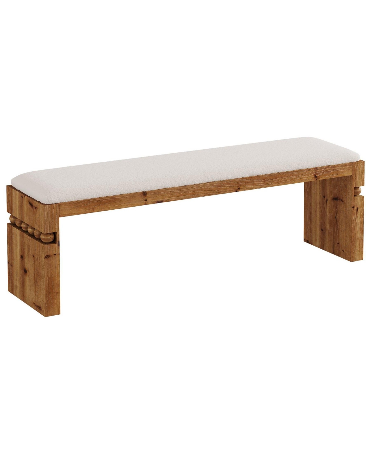 Click here for Slickblue 55 Solid Wood Entryway Shoe Bench with R... prices