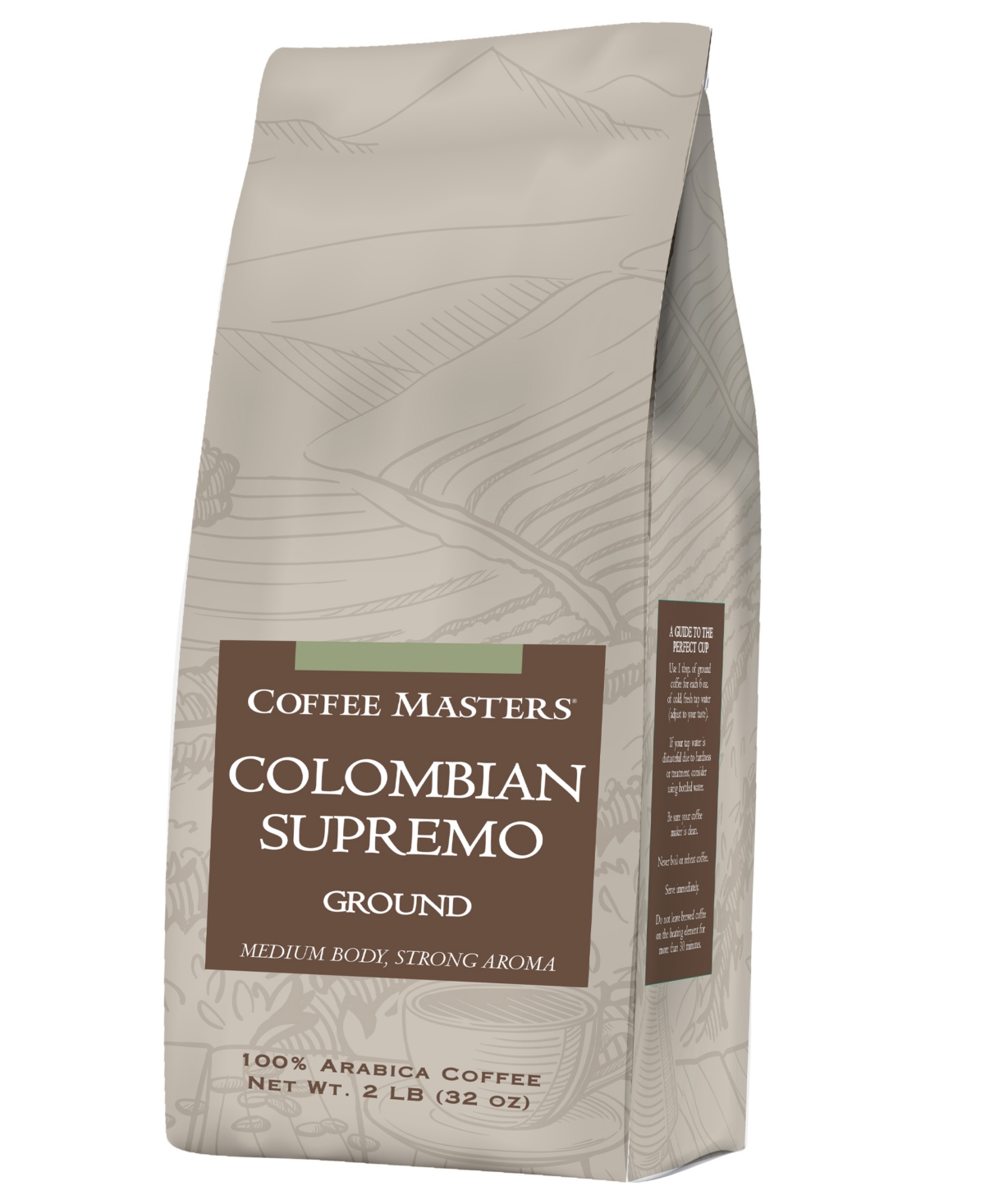 Click here for Coffee Masters Inc. Colombian Ground Coffee Bag  2... prices