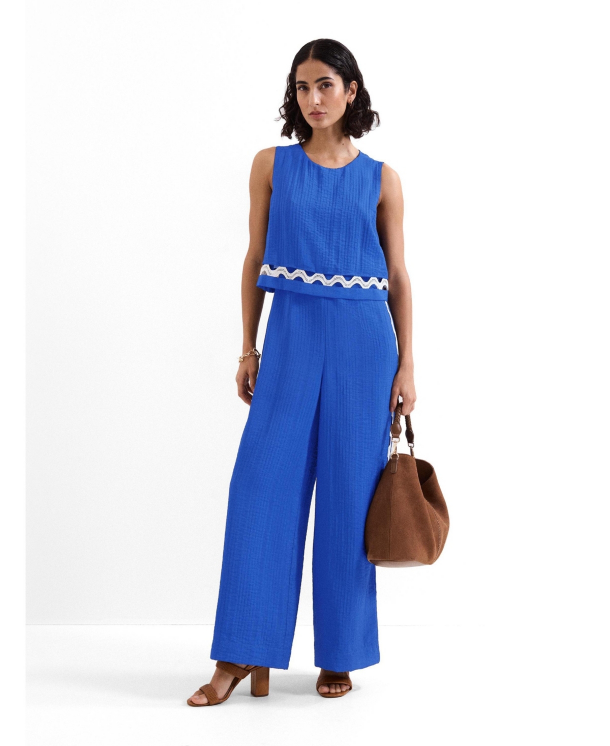 Click here for Phase Eight Womens Aubrey Sleeveless Wide Leg Jump... prices