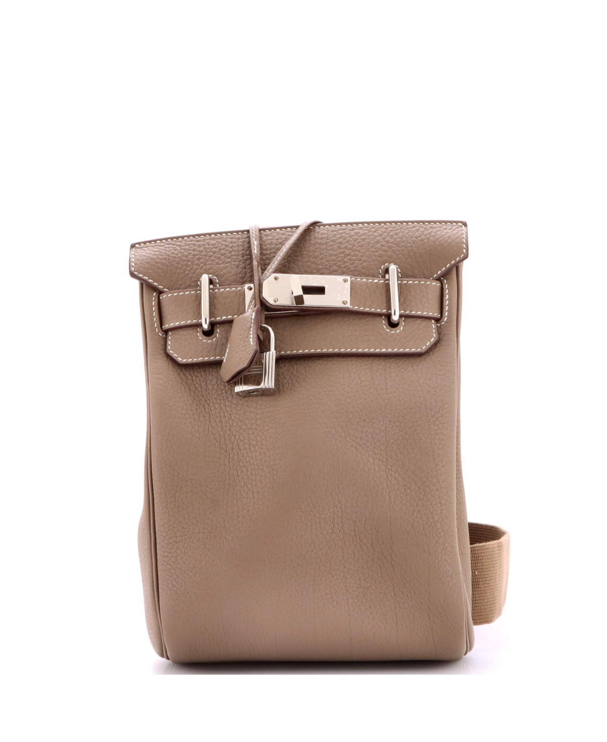 Click here for Pre-Owned HERMES Pm Hac a Dos Backpack Togo - Brow... prices