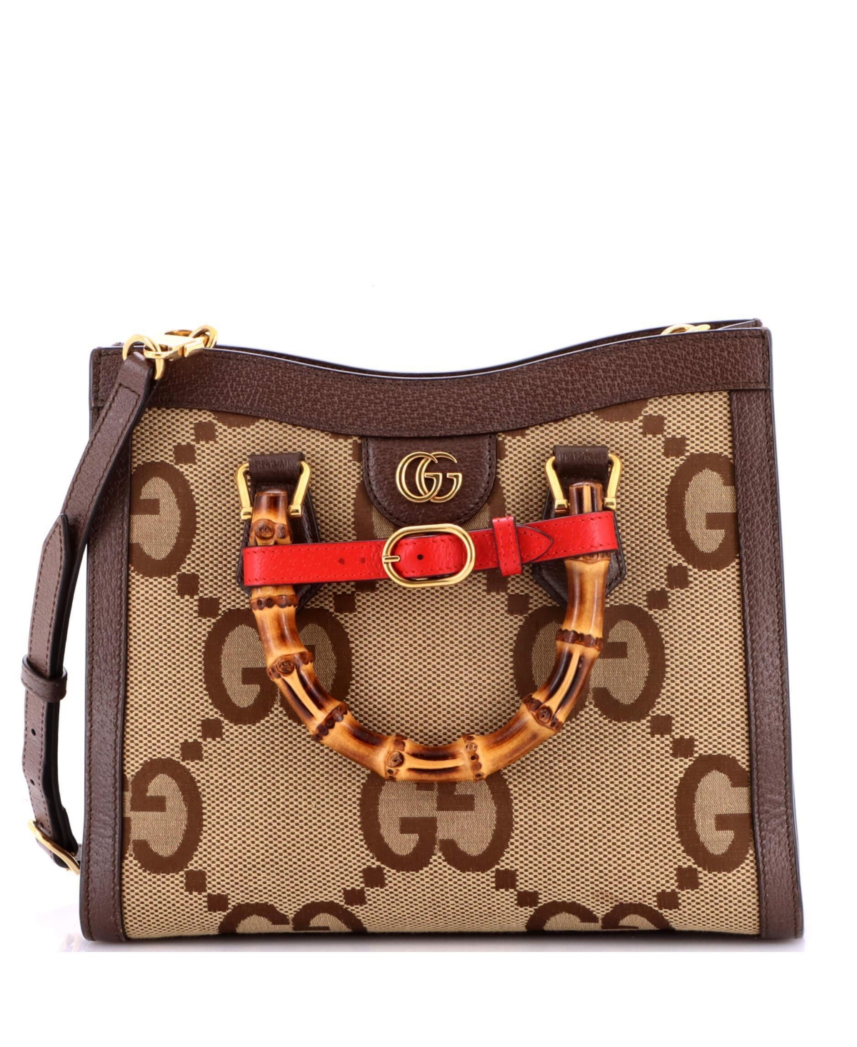 Click here for Pre-Owned Gucci Small Diana Nm Bamboo Handle Tote... prices