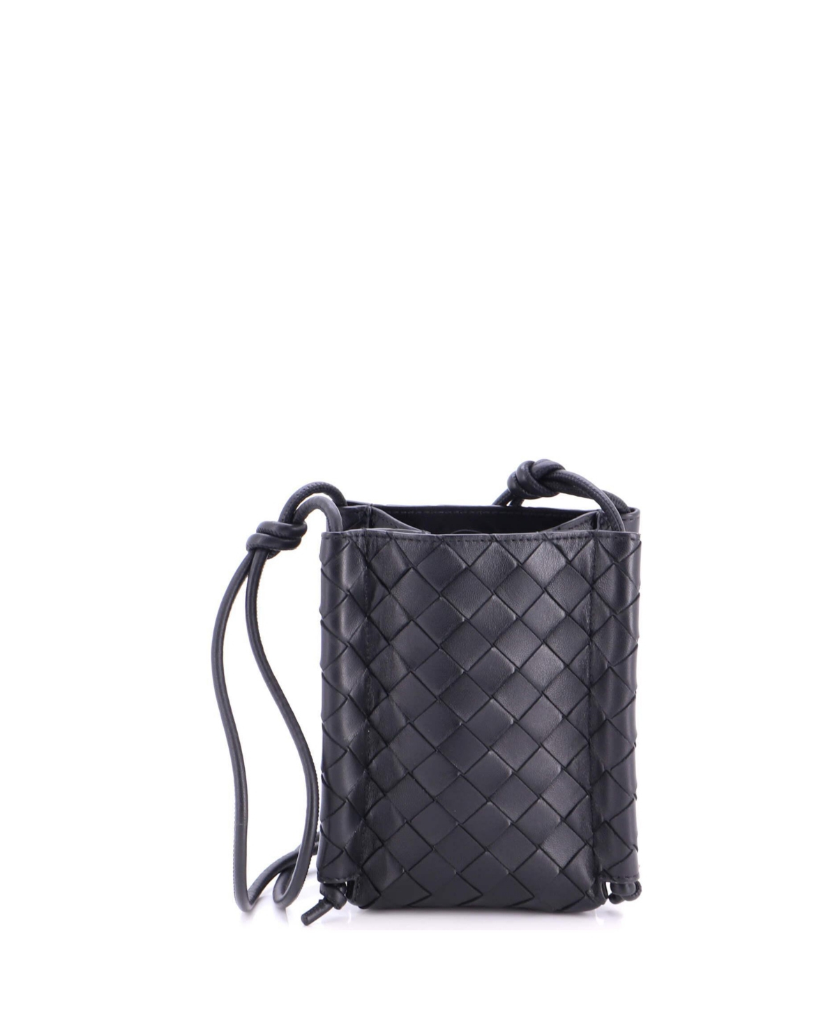 Click here for Pre-Owned Bottega Veneta Mini The Knot Bag Intrecc... prices