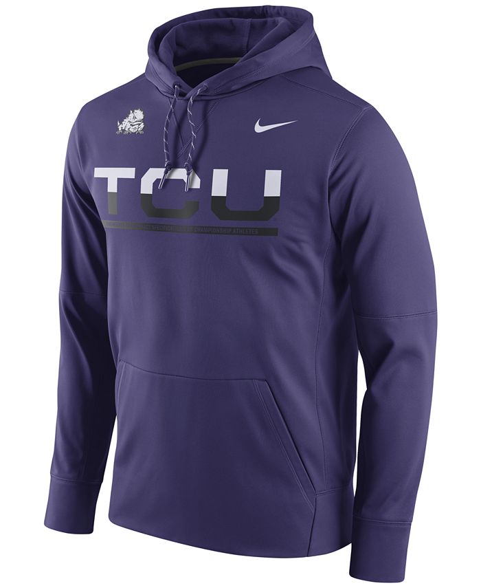 Nike Men's TCU Horned Frogs Circuit Hoodie - Macy's