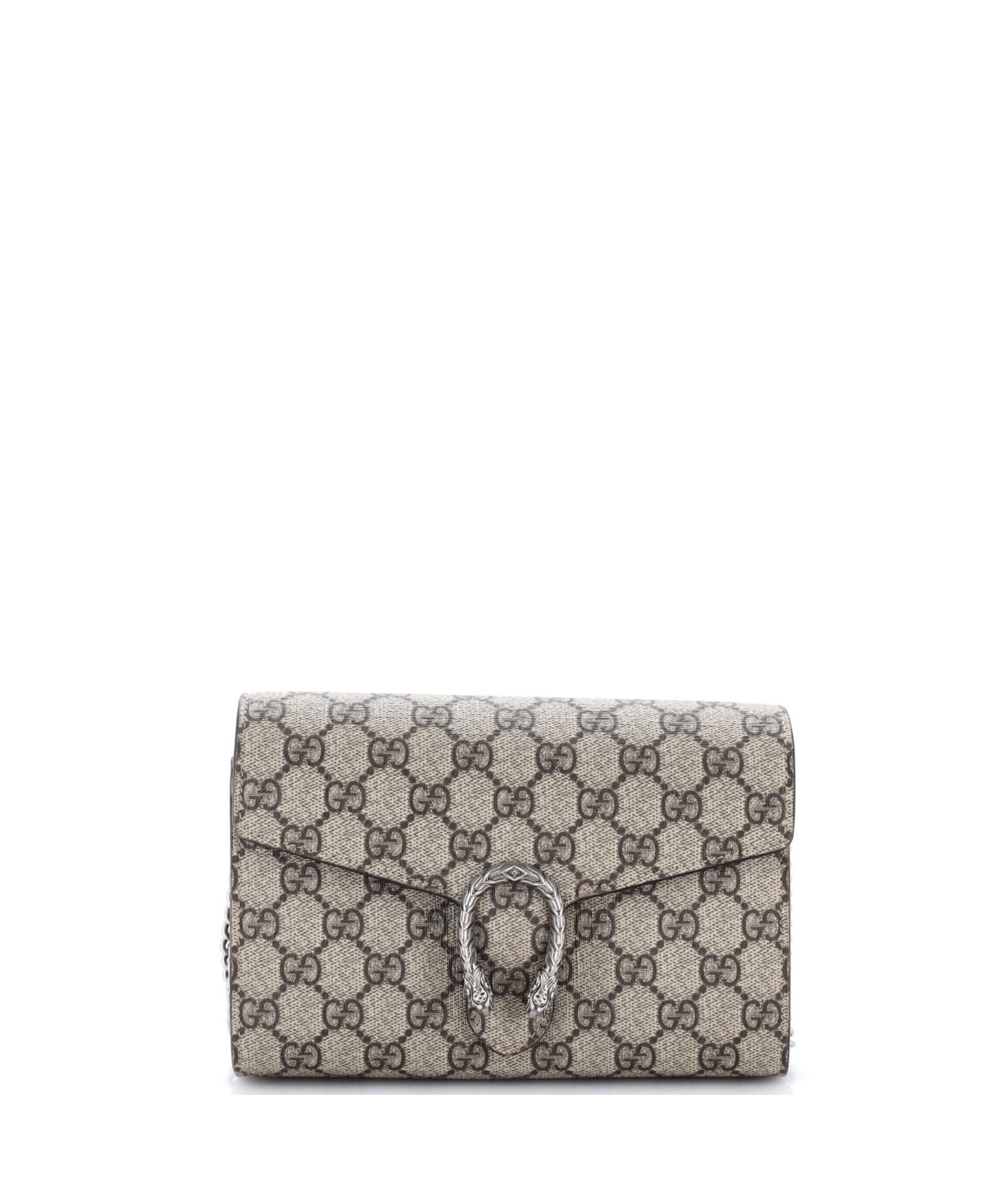 Click here for Pre-Owned Gucci Small Dionysus Chain Wallet Gg Coa... prices
