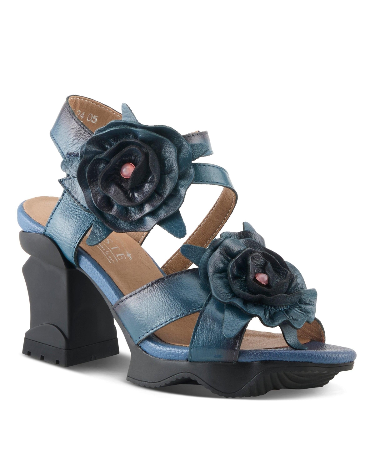 Click here for LArtiste Spring Step Shelly Ankle Strap Sandal wit... prices