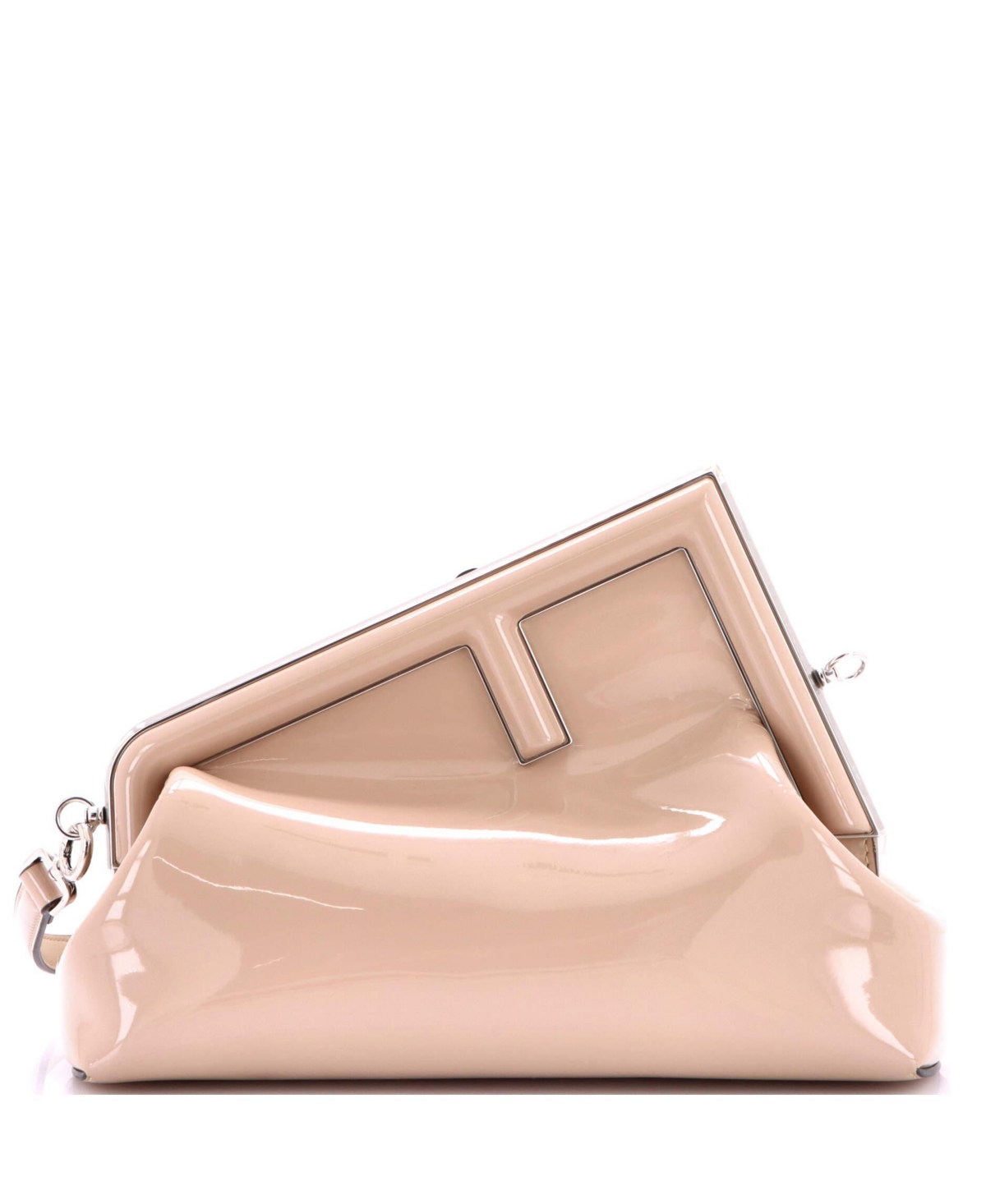 Click here for Pre-Owned Fendi Midi First Bag Patent - Pink prices