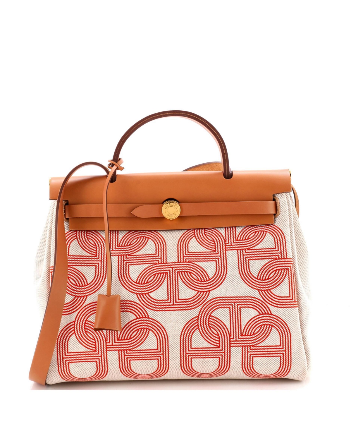 Click here for Pre-Owned HERMES 31 Herbag Zip Circuit 24 Vache Hu... prices