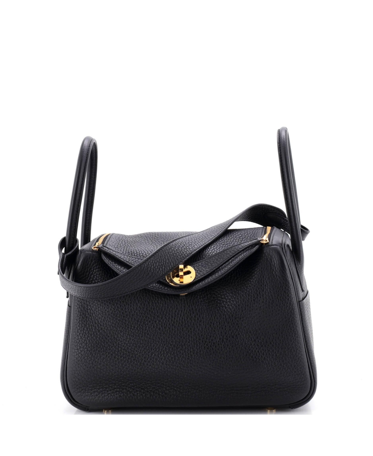 Click here for Pre-Owned HERMES 26 Lindy Bag Clemence - Black prices