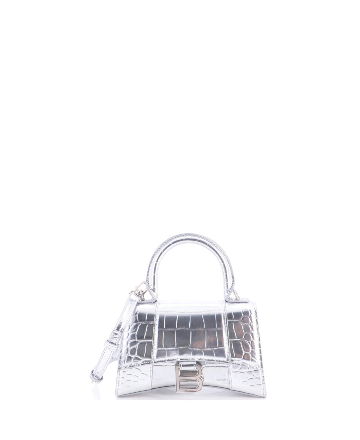 Click here for Pre-Owned Balenciaga Xs Hourglass Top Handle Bag E... prices