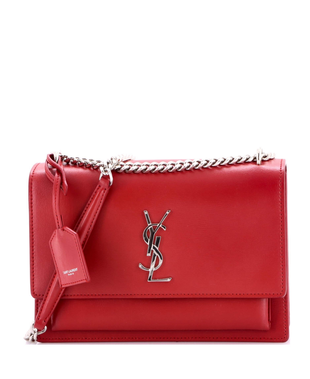 Click here for Pre-Owned Saint Laurent Medium Sunset Crossbody Ba... prices
