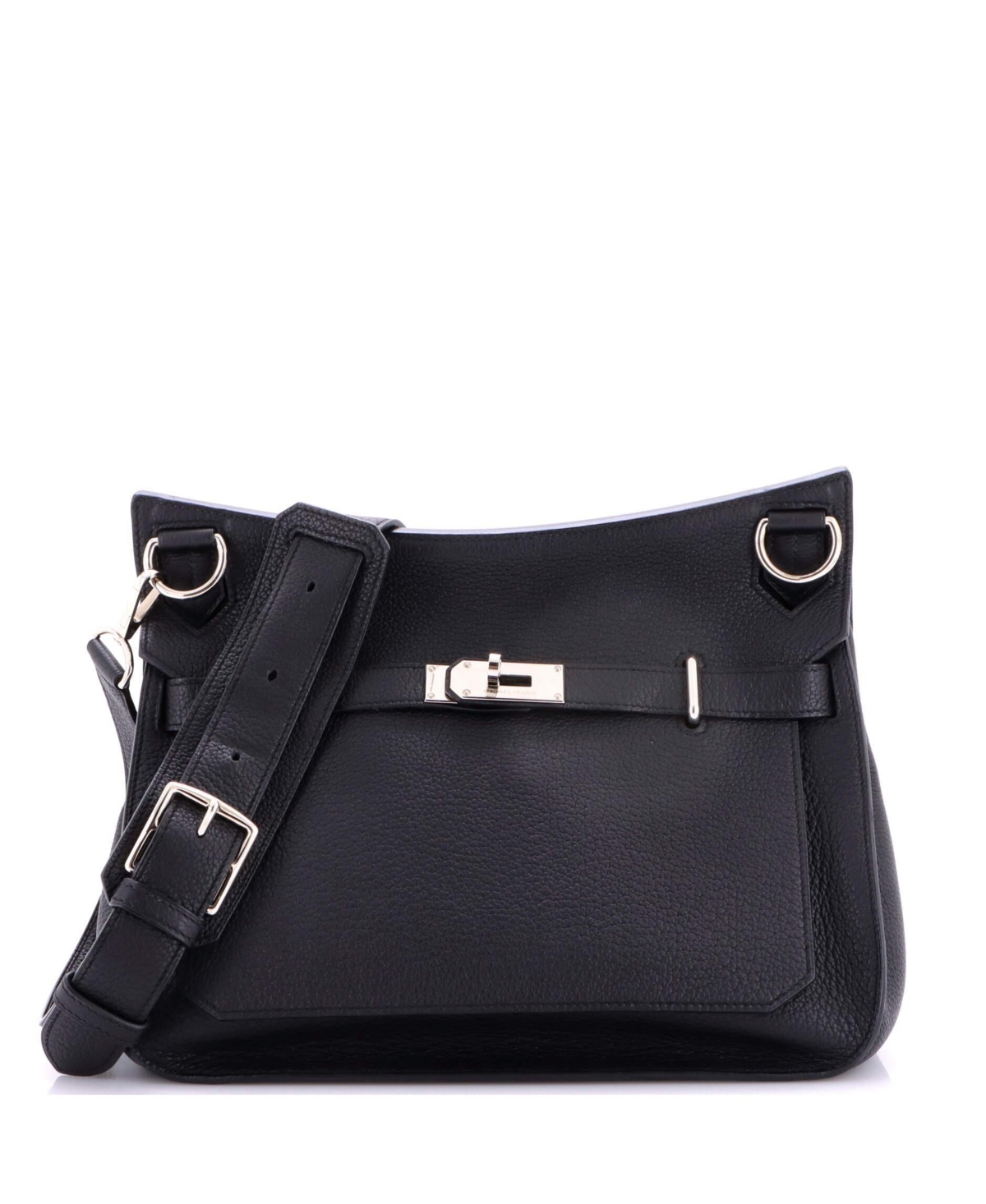 Click here for Pre-Owned HERMES 34 Jypsiere Bag Clemence - Black prices