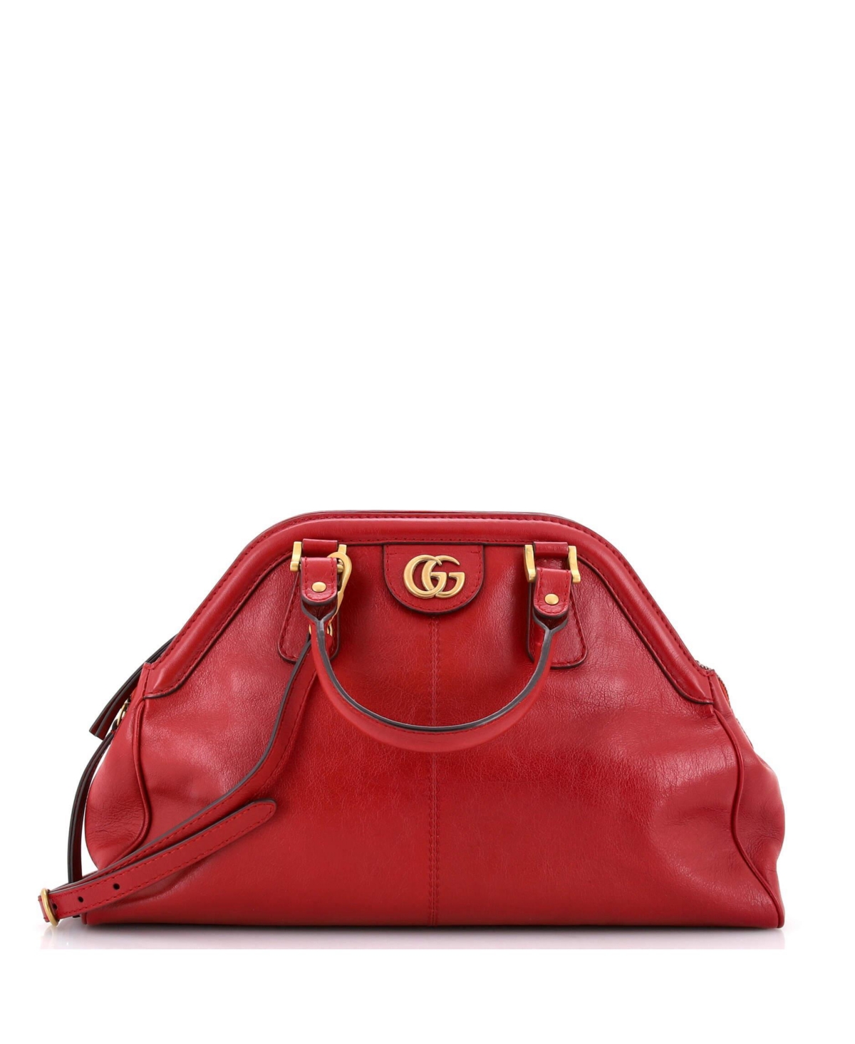 Click here for Pre-Owned Gucci Medium Re(Belle) Top Handle Bag Le... prices