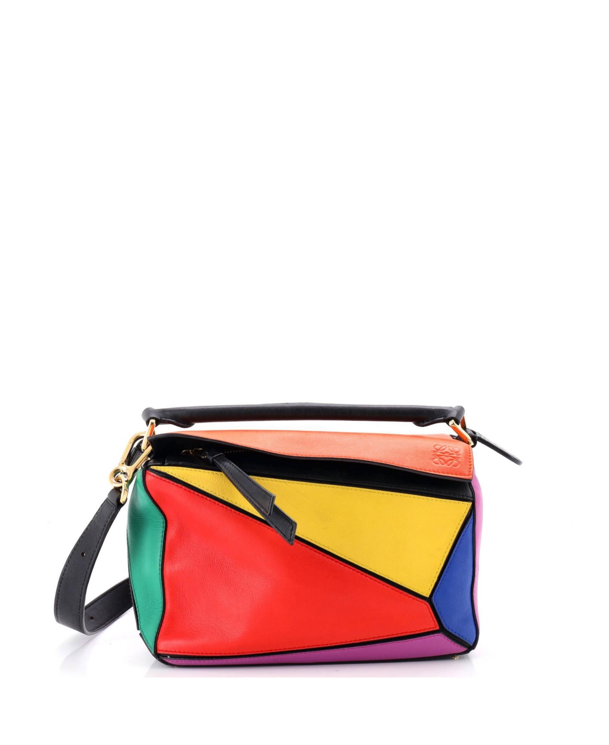 Click here for Pre-Owned Loewe Small Puzzle Bag Leather - Black prices