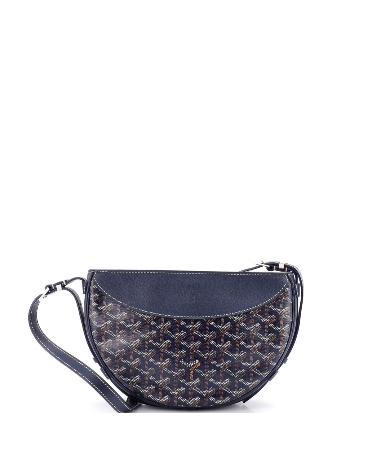 Click here for Pre-Owned Goyard Hirondelle Shoulder Bag Coated Ca... prices