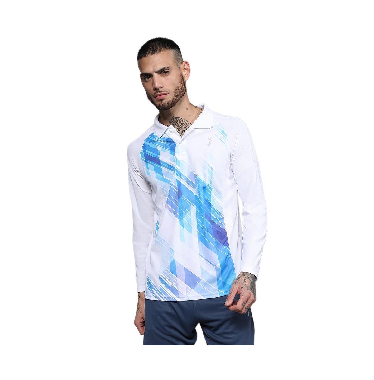 Click here for Campus Sutra Mens Contrast Print Activewear T-Shir... prices