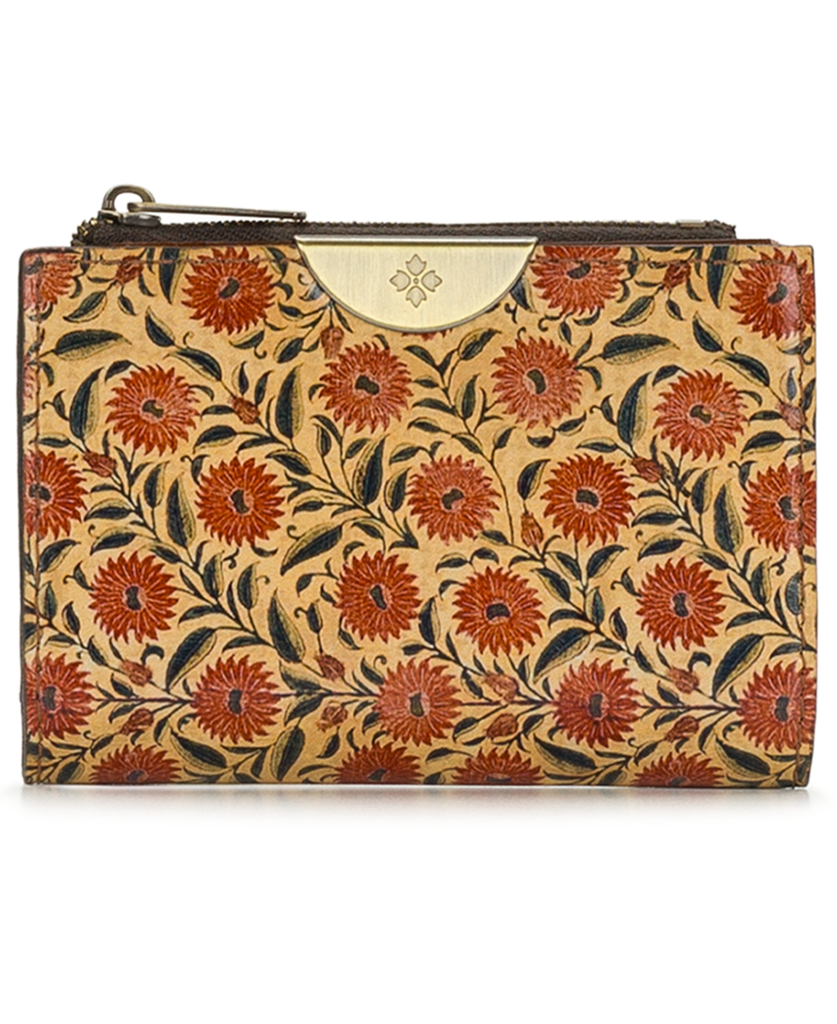 Click here for Patricia Nash Busalla Leather Bifold Zipper Wallet... prices