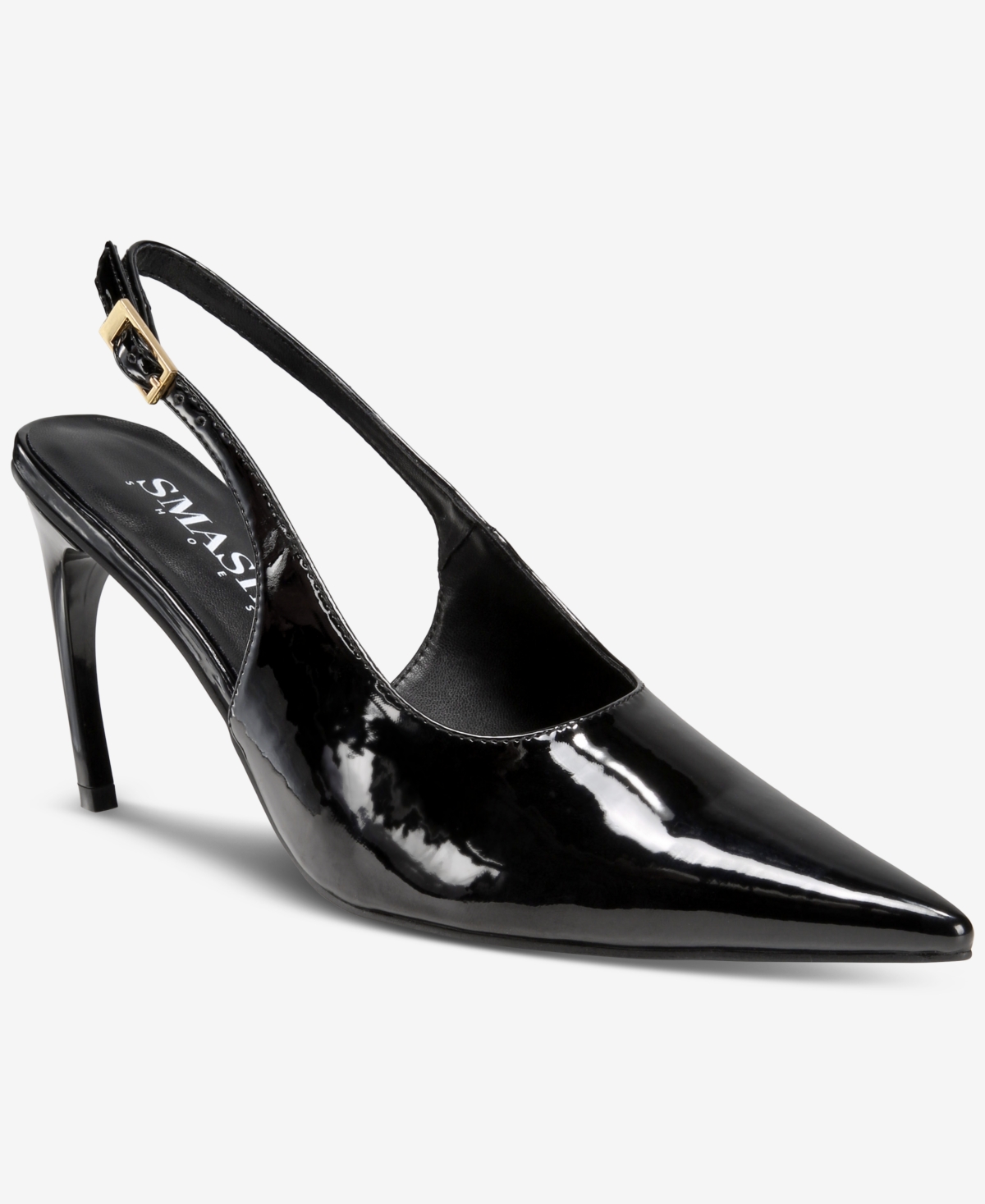 Click here for Smash Shoes Womens Baraz Slingback Pumps - Black prices