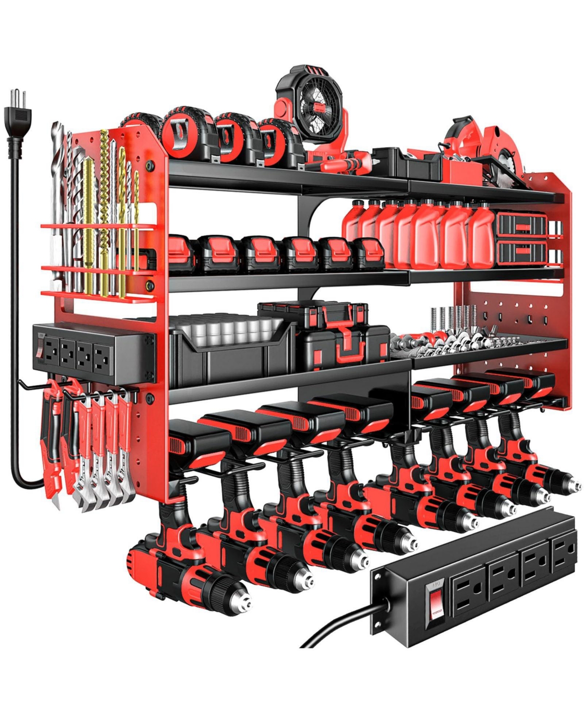 Click here for Xdovet Power Tool Organizer Wall Mount Charging St... prices