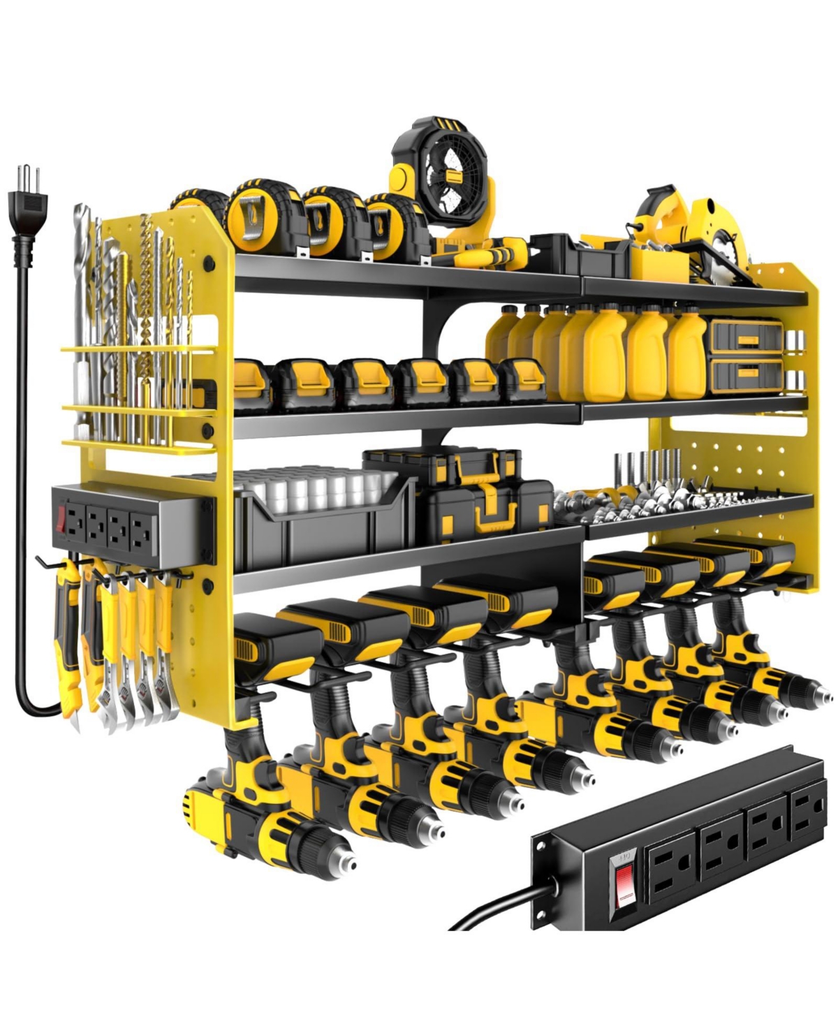 Click here for Xdovet Power Tool Organizer Wall Mount Charging St... prices
