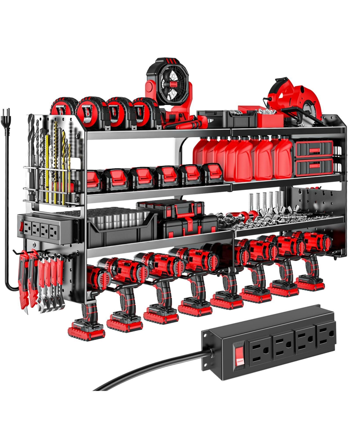 Click here for Xdovet Power Tool Organizer Wall Mount Charging St... prices