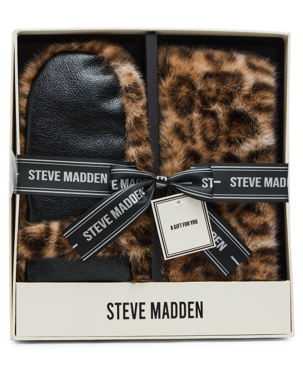 Click here for Steve Madden Womens Animal Fur Headband and Mitten... prices