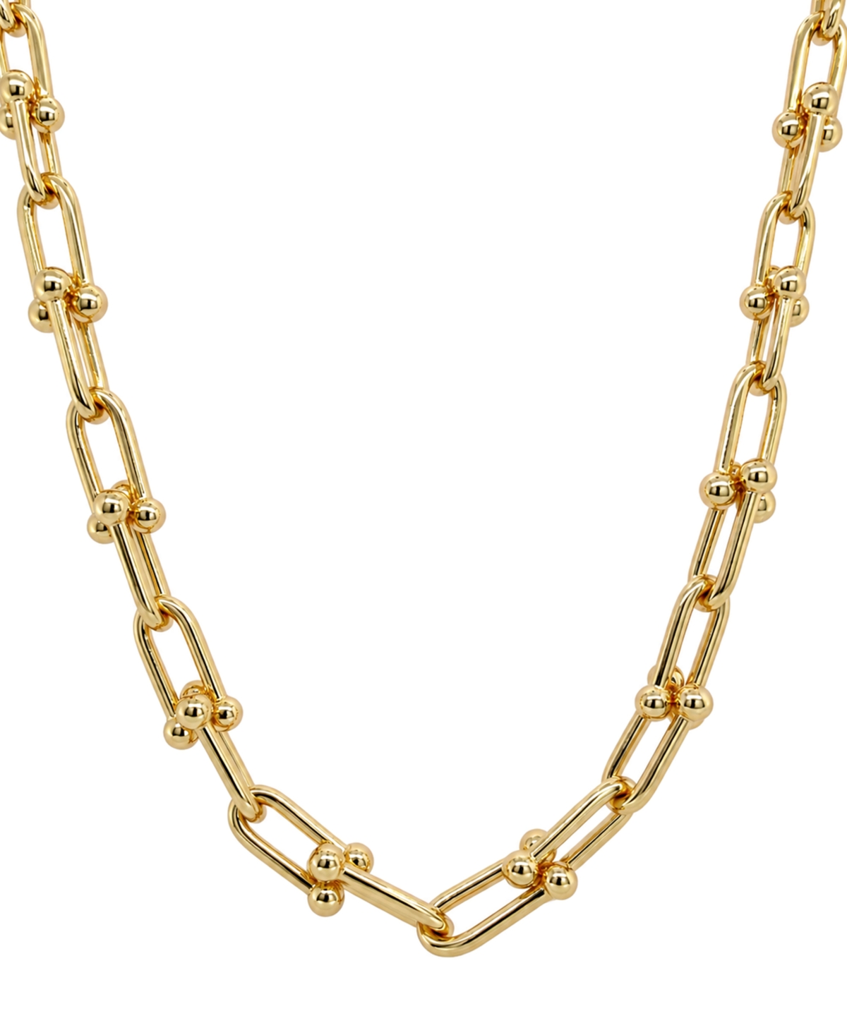 Click here for And Now This Gold-Tone Plated Link Chain Necklace... prices