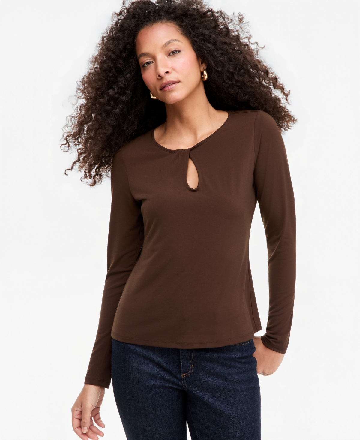Click here for I.n.c. International Concepts Womens Long-Sleeve K... prices