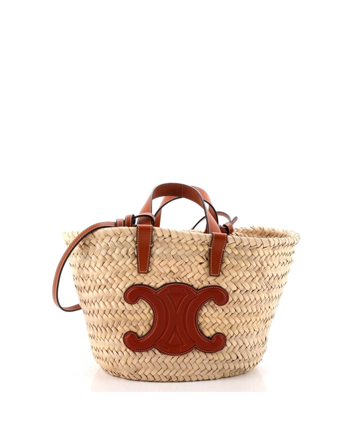 Click here for Pre-Owned Celine Teen Classic Panier Basket Tote R... prices