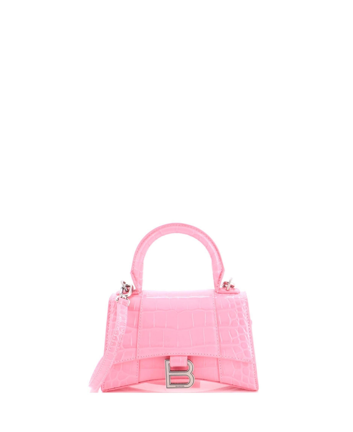 Click here for Pre-Owned Balenciaga Xs Hourglass Top Handle Bag E... prices