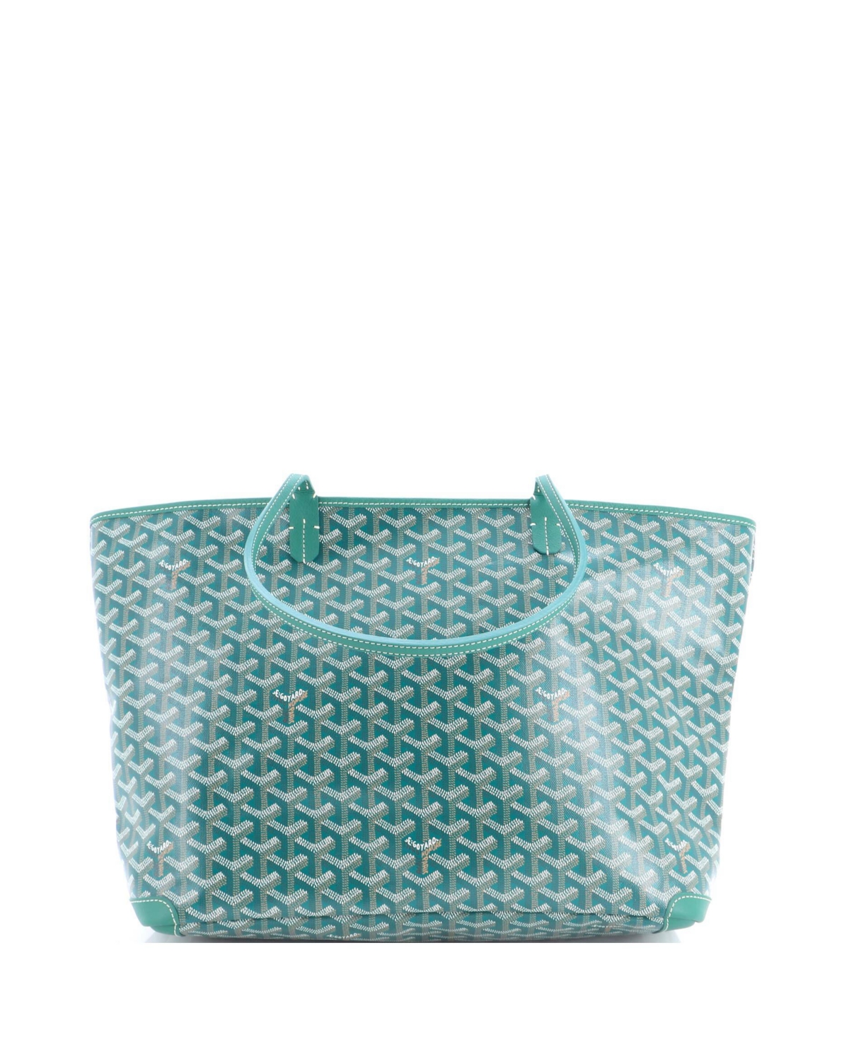 Click here for Pre-Owned Goyard Mm Artois Tote Coated Canvas - Gr... prices