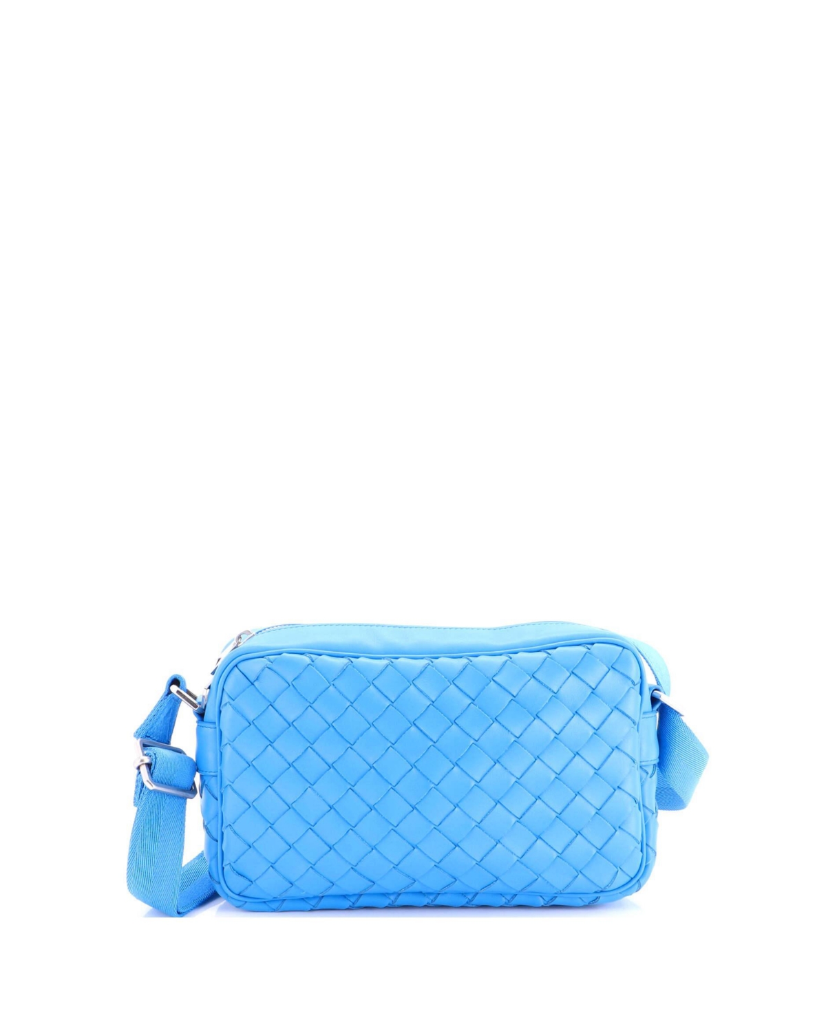 Click here for Pre-Owned Bottega Veneta Small Zip Camera Bag Intr... prices