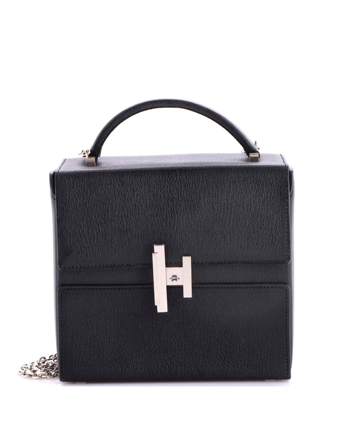 Click here for Pre-Owned HERMES Cinhetic Top Handle Bag Chevre My... prices