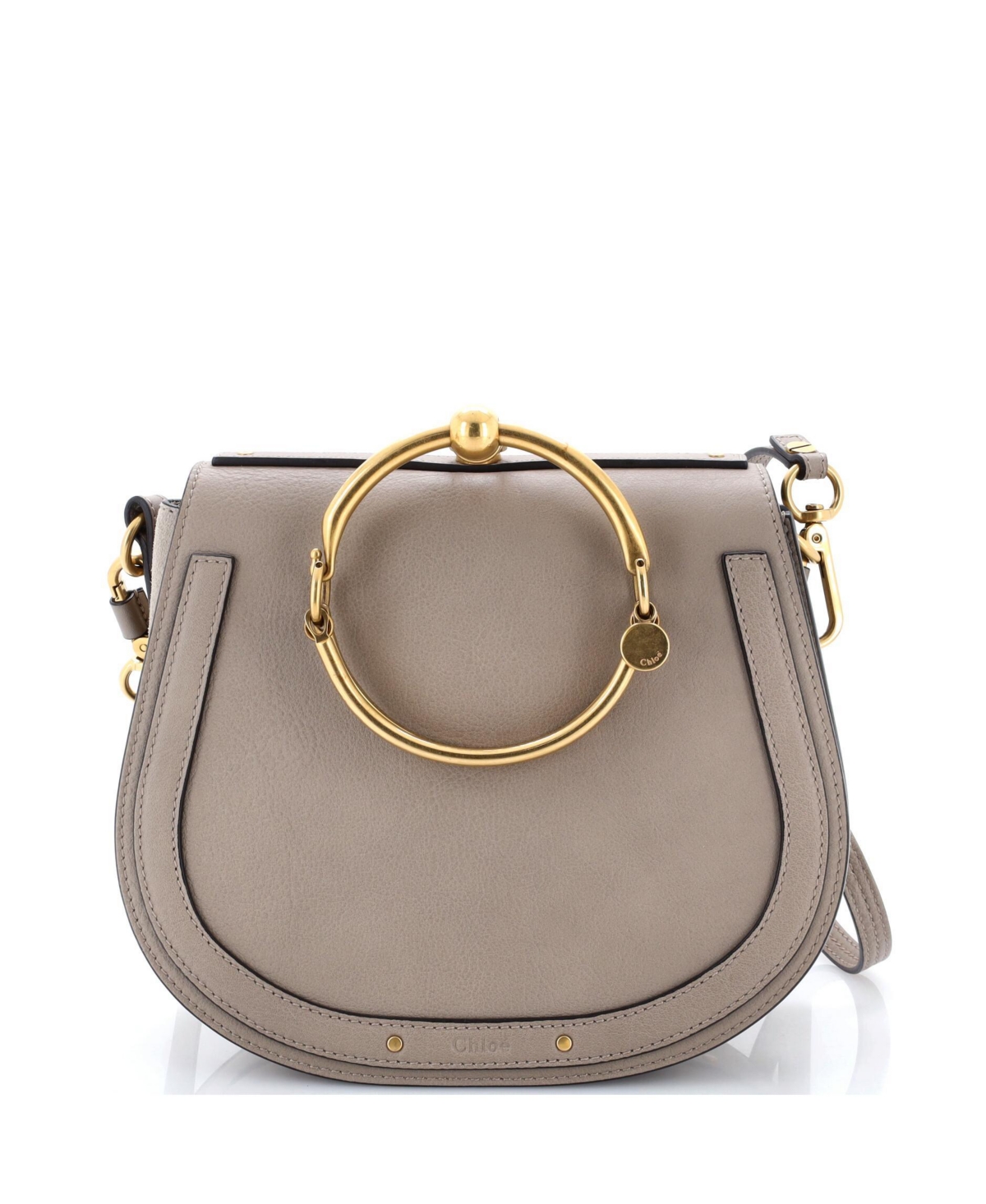 Click here for Pre-Owned Chloe Medium Nile Crossbody Bag Leather... prices