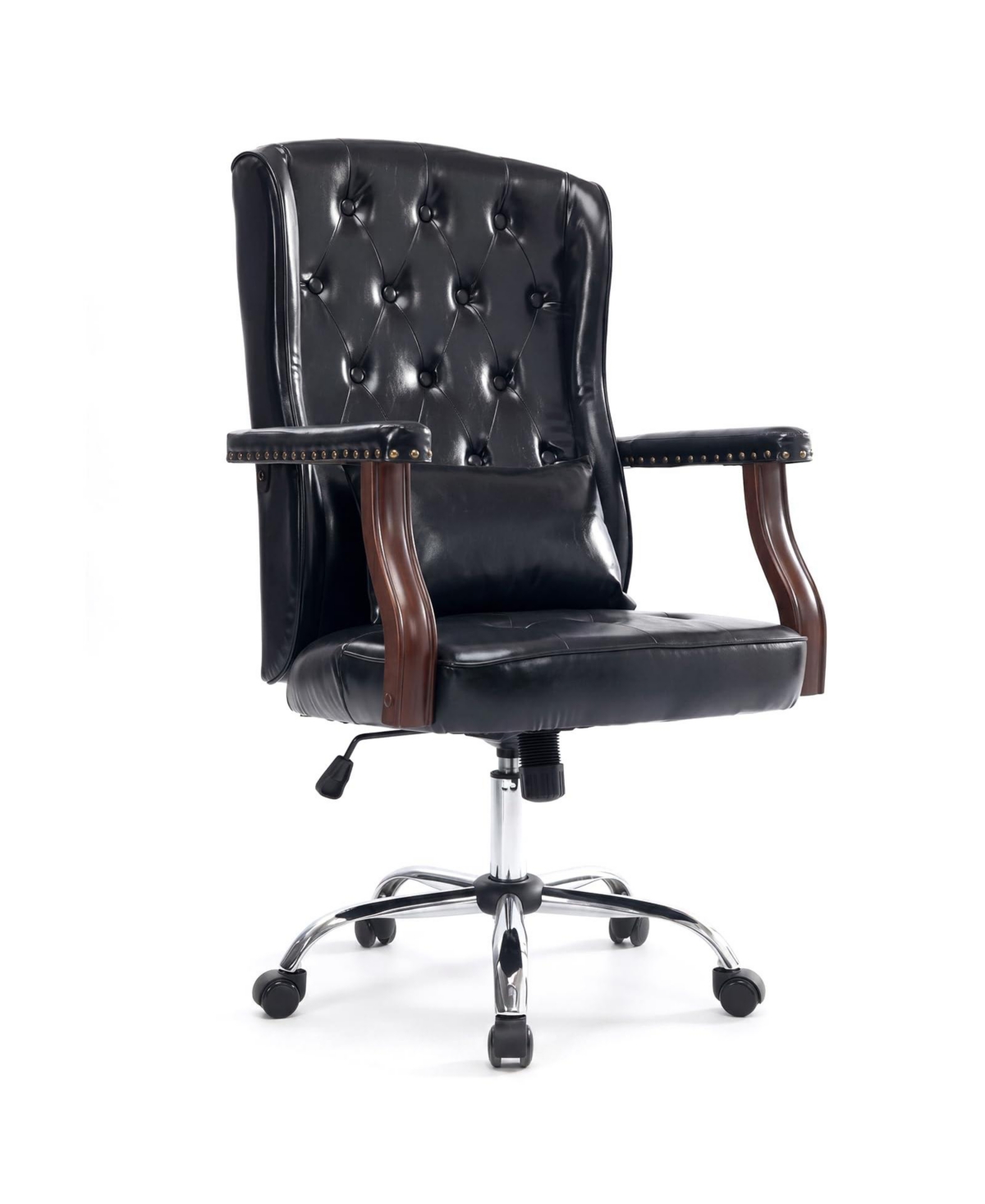 Click here for homfan Vintage Wingback Swivel Executive Chair wit... prices