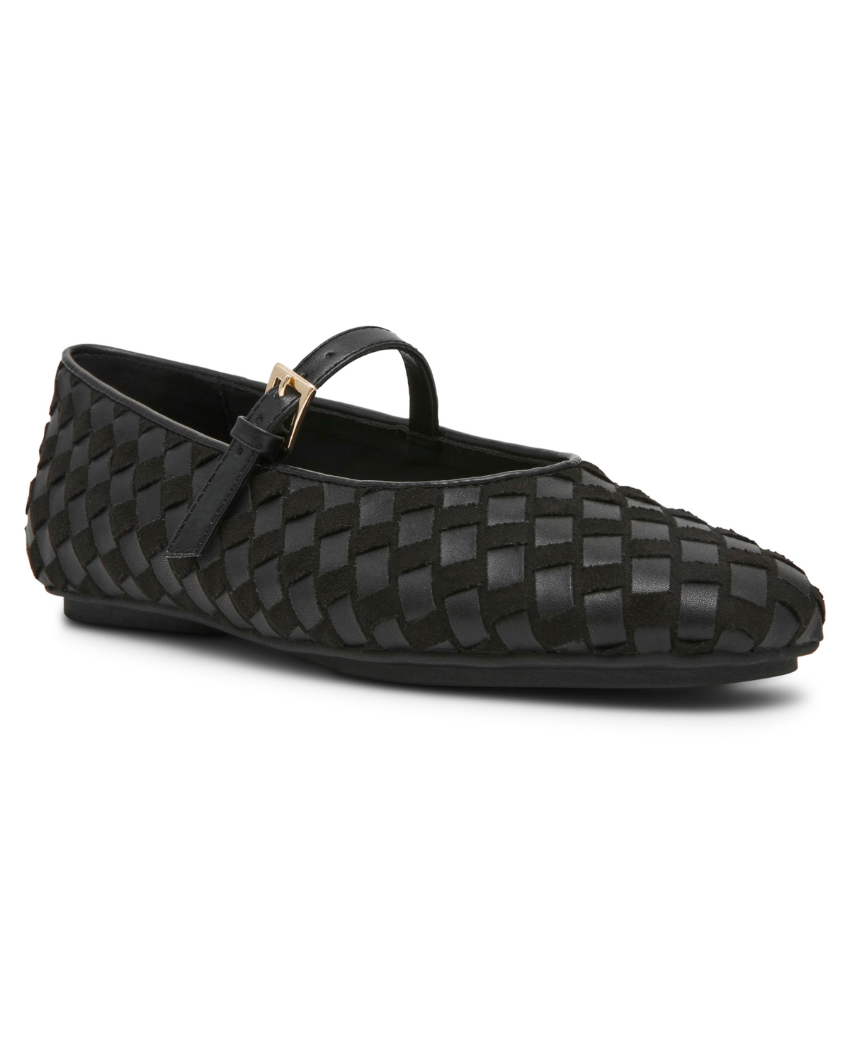 Click here for Anne Klein Womens Connie Woven Mary Jane Ballet Fl... prices
