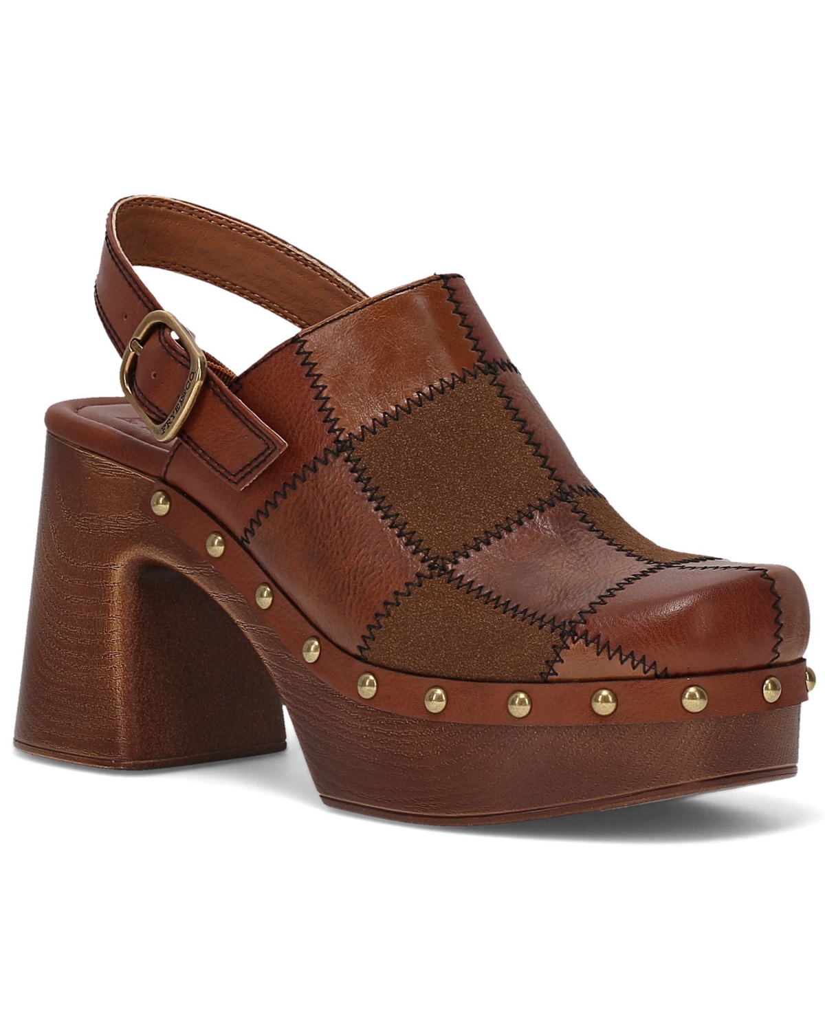 Click here for Frye and Co. Womens Wylie Patchwork Platform Mule... prices