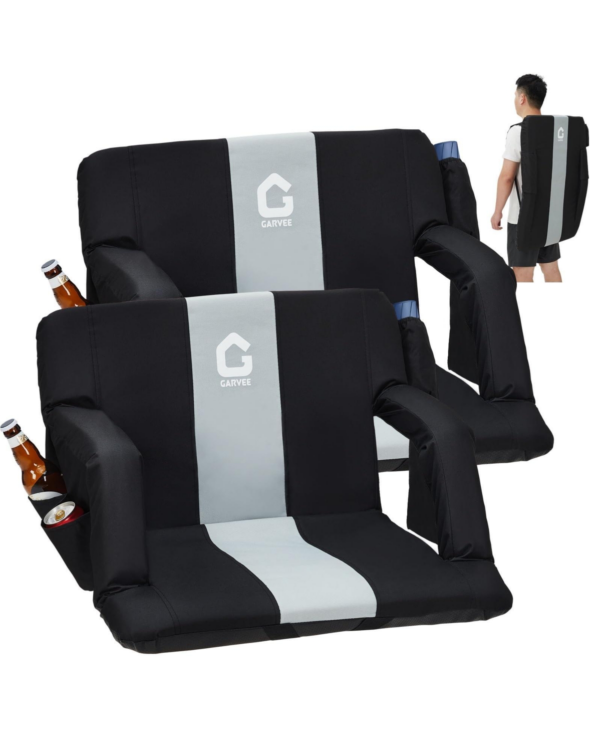 Click here for gaomon 2-Pack Portable 24.5 Inch Folding Reclining... prices