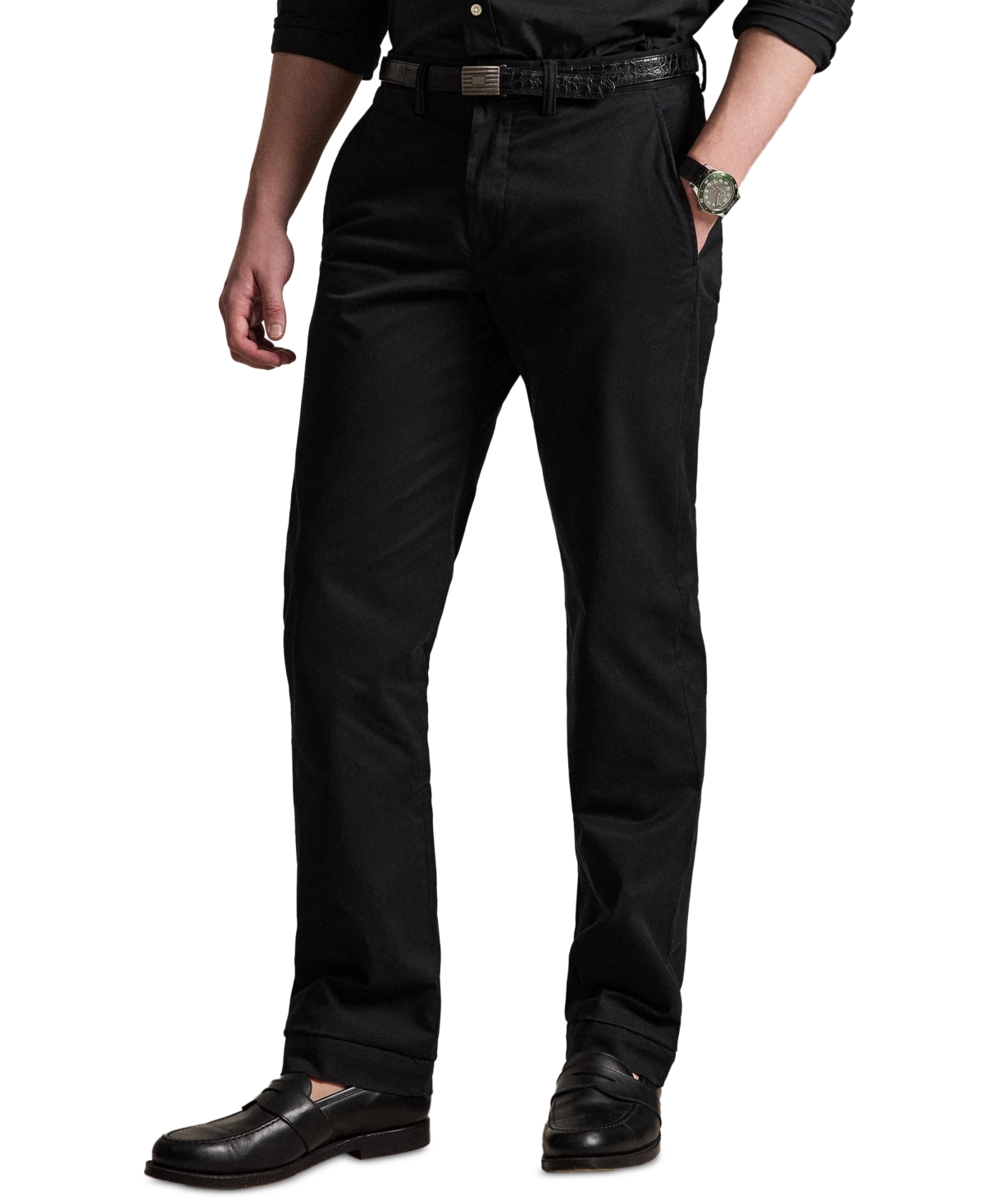 Click here for Polo Ralph Lauren Mens Straight-Fit Stretch Chino... prices
