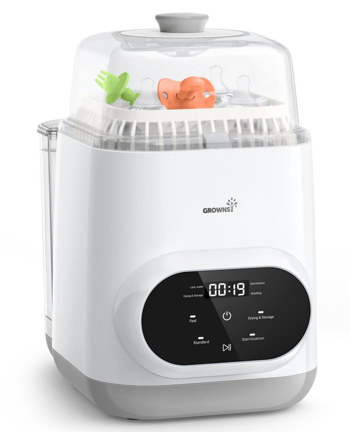 Click here for Grownsy Baby EaseClean Bottle Washer Pro - White prices