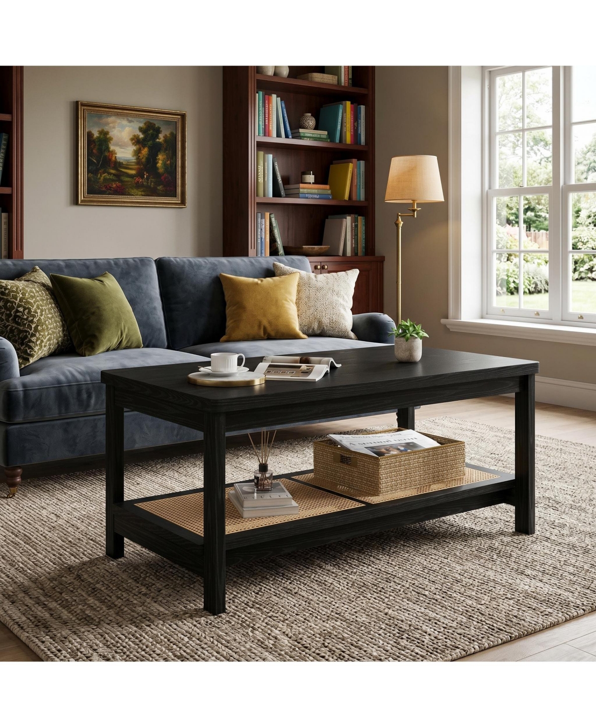 Click here for Two-Tier Rectangular Coffee Table with Perforated... prices