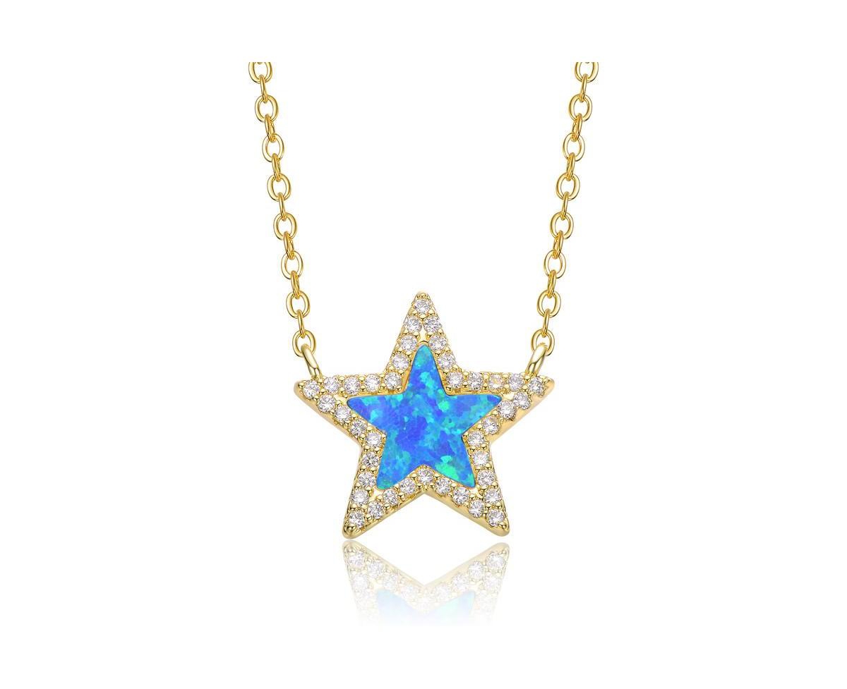 Click here for Rachel Glauber Dainty 14K Gold Plated Sparkling Op... prices