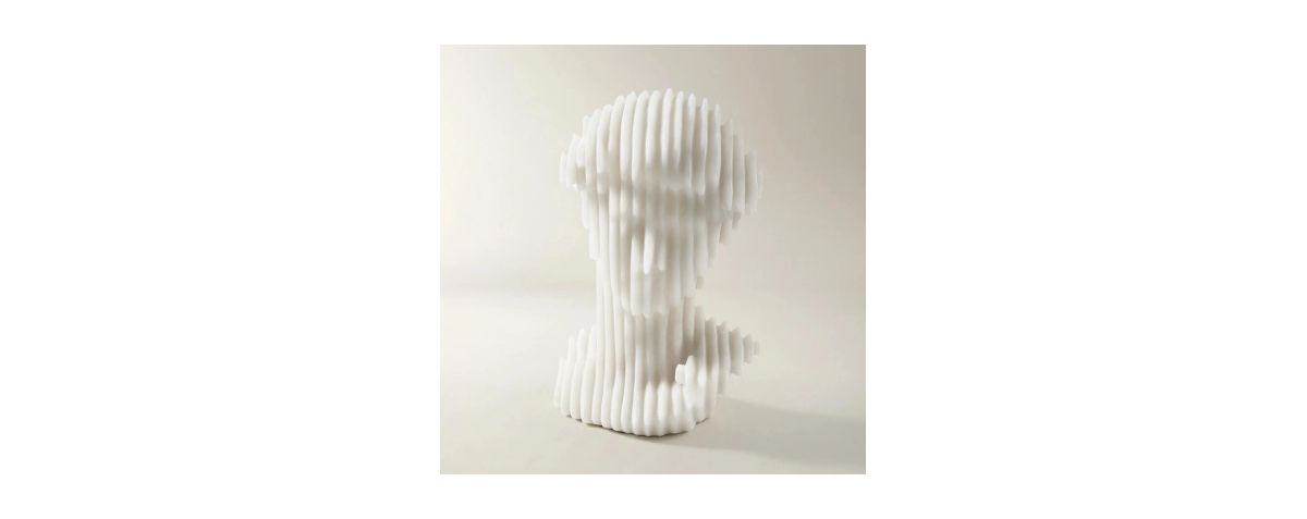 Click here for Z Gallerie Modern David Bust - White prices