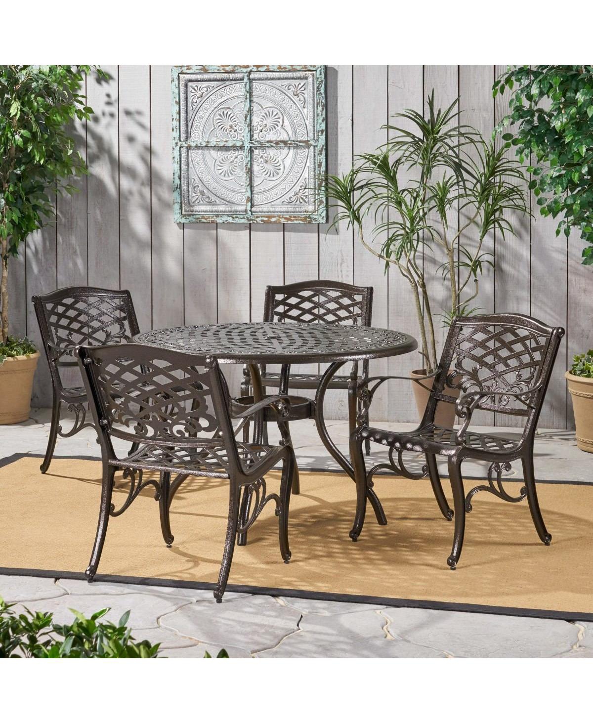 Click here for Asagikoiai 5-Piece Weather-Resistant Aluminum Outd... prices