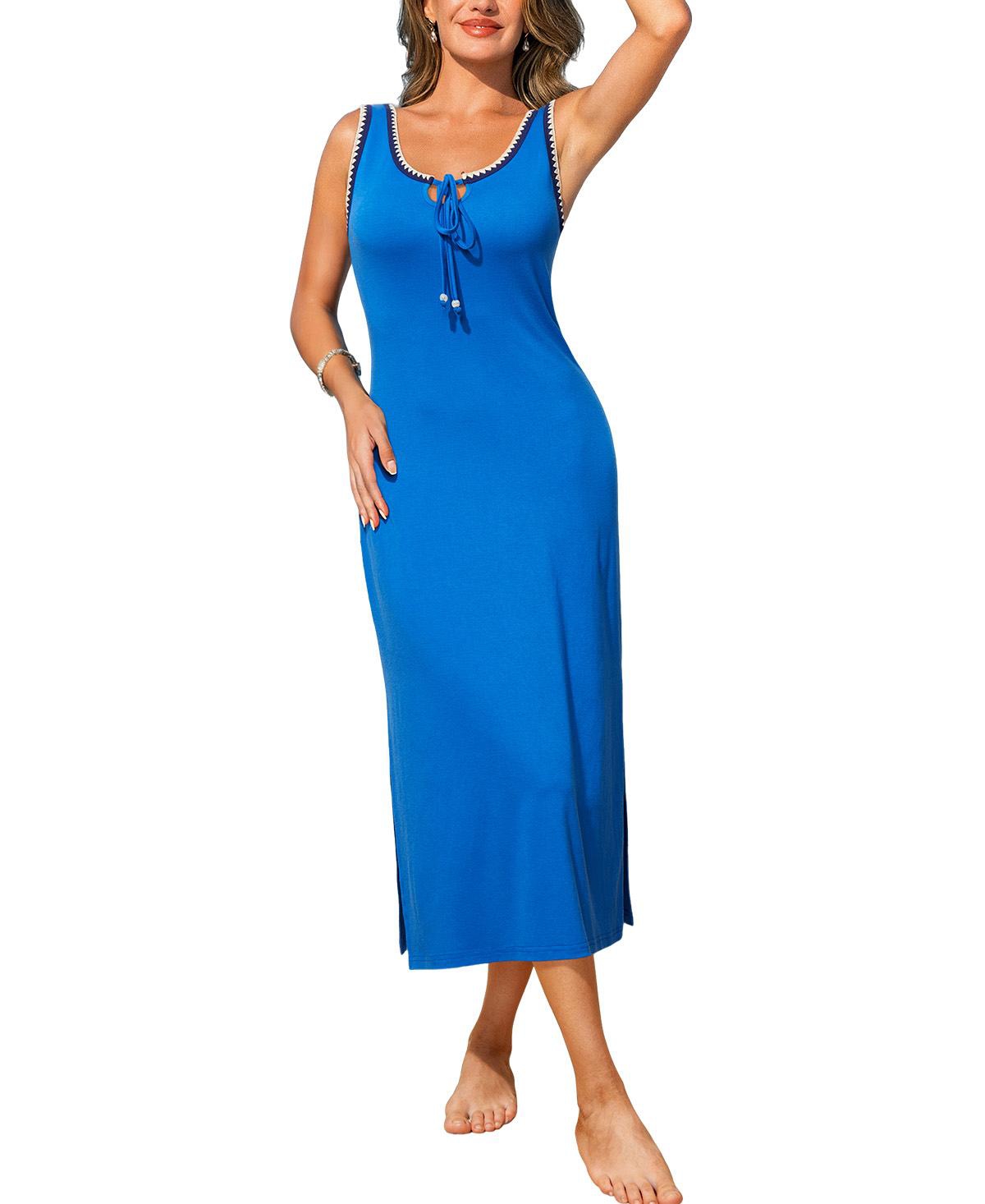 Click here for Cupshe Womens Secret Admirer Midi Beach Dress - Me... prices