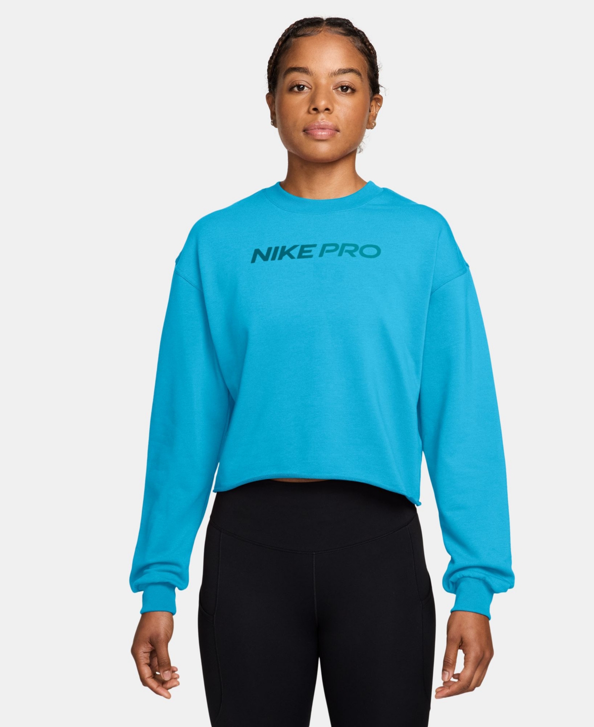 Click here for Nike Pro Womens Dri-fit Crewneck Long-Sleeve Top -... prices