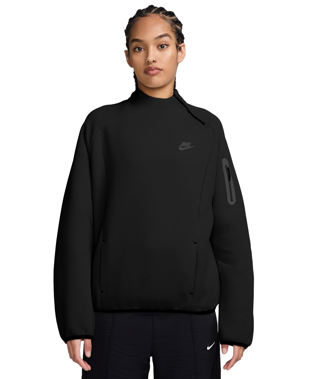 Click here for Nike Sportswear Tech Fleece Womens Loose Quarter-Z... prices