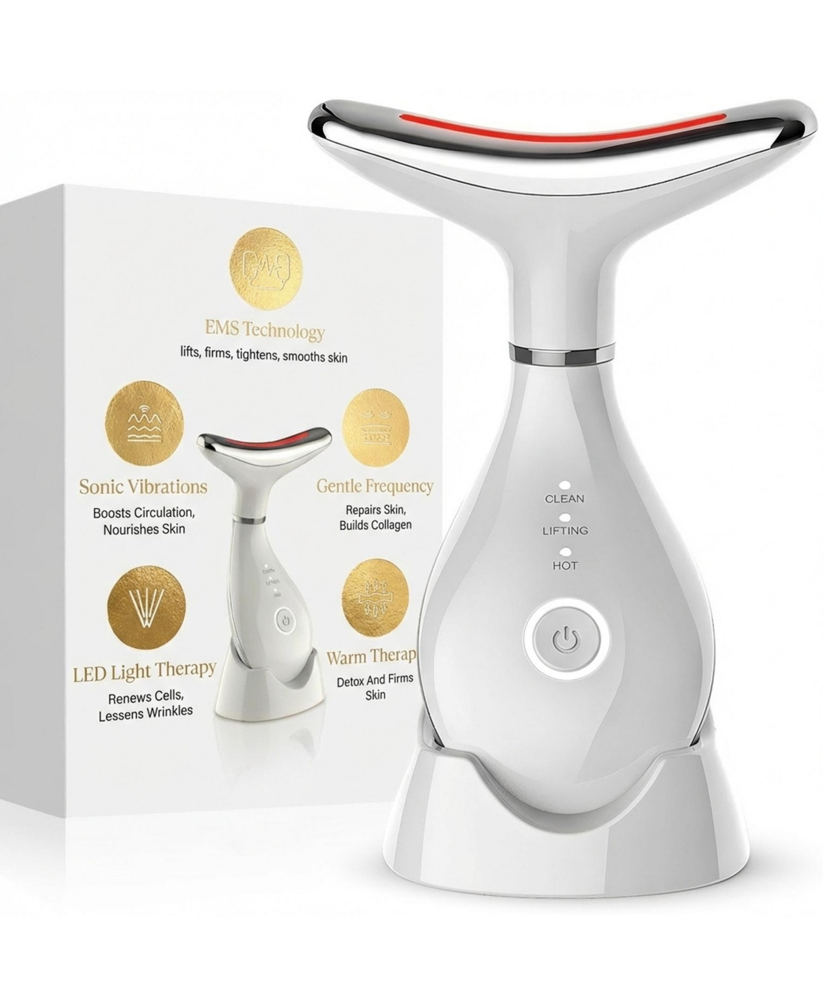 Click here for Lovery Led Light Based Multifunctional Face and Ne... prices