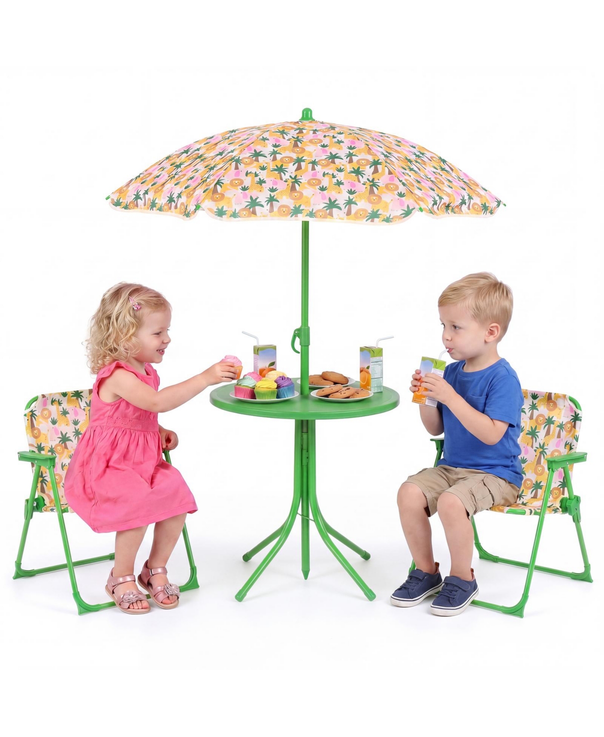 Click here for Gymax Kids Picnic Table Outdoor TableandChair Set... prices
