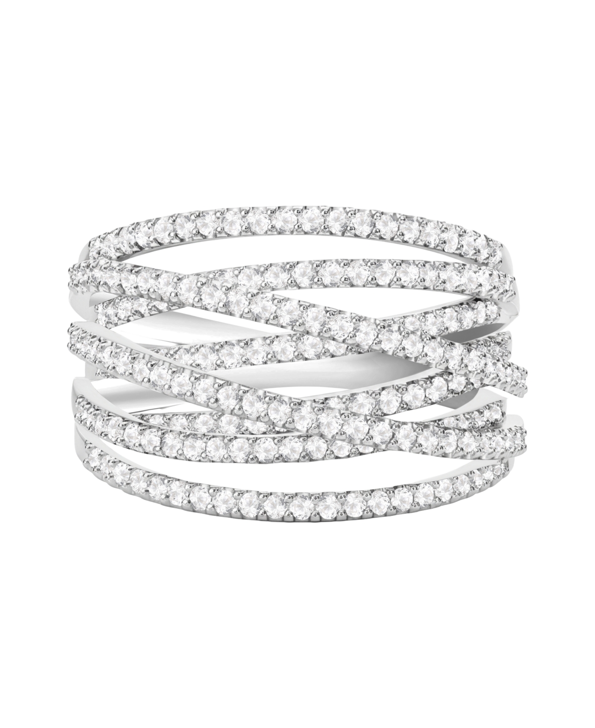 Click here for Macys Diamond Ring (1 ct. t.w.) in Sterling Silver... prices